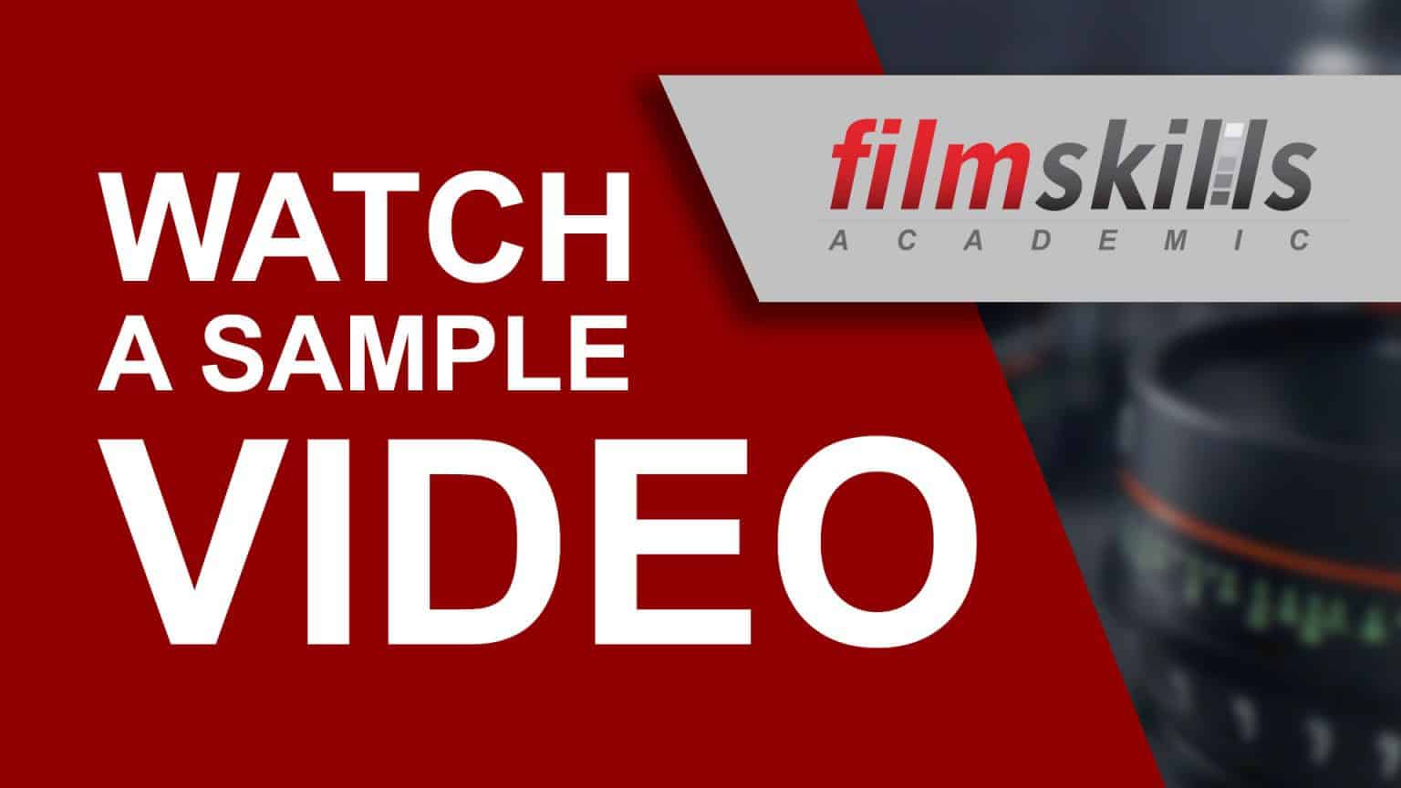 Filmmaking Lesson Library